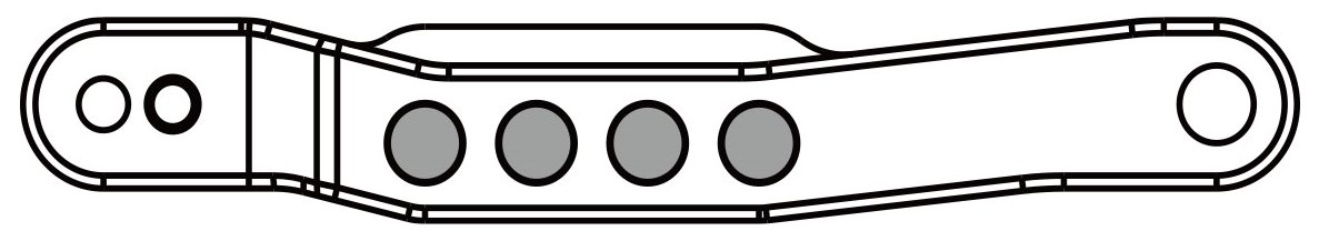 ReveD / RD-009M / HT Rear Lower Arm Maintenance Set - Drifted