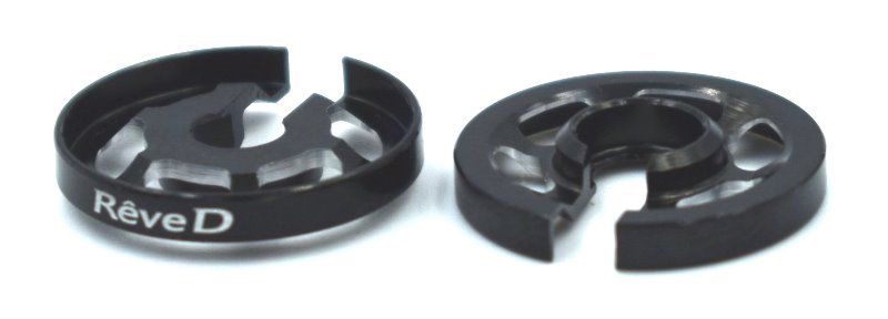 ReveD / RD-010RMH / PC Rear Spring Medium Hard (2pcs) - Drifted